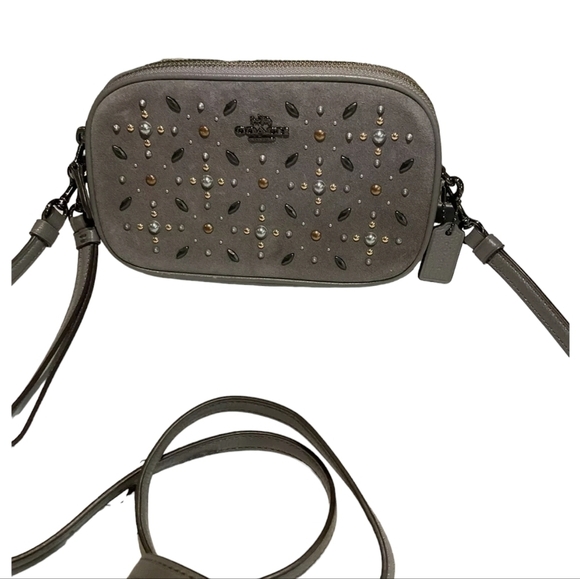 Coach | Bags | Coach Prairie Rivets Leather Crossbodyclutch 22868 ...